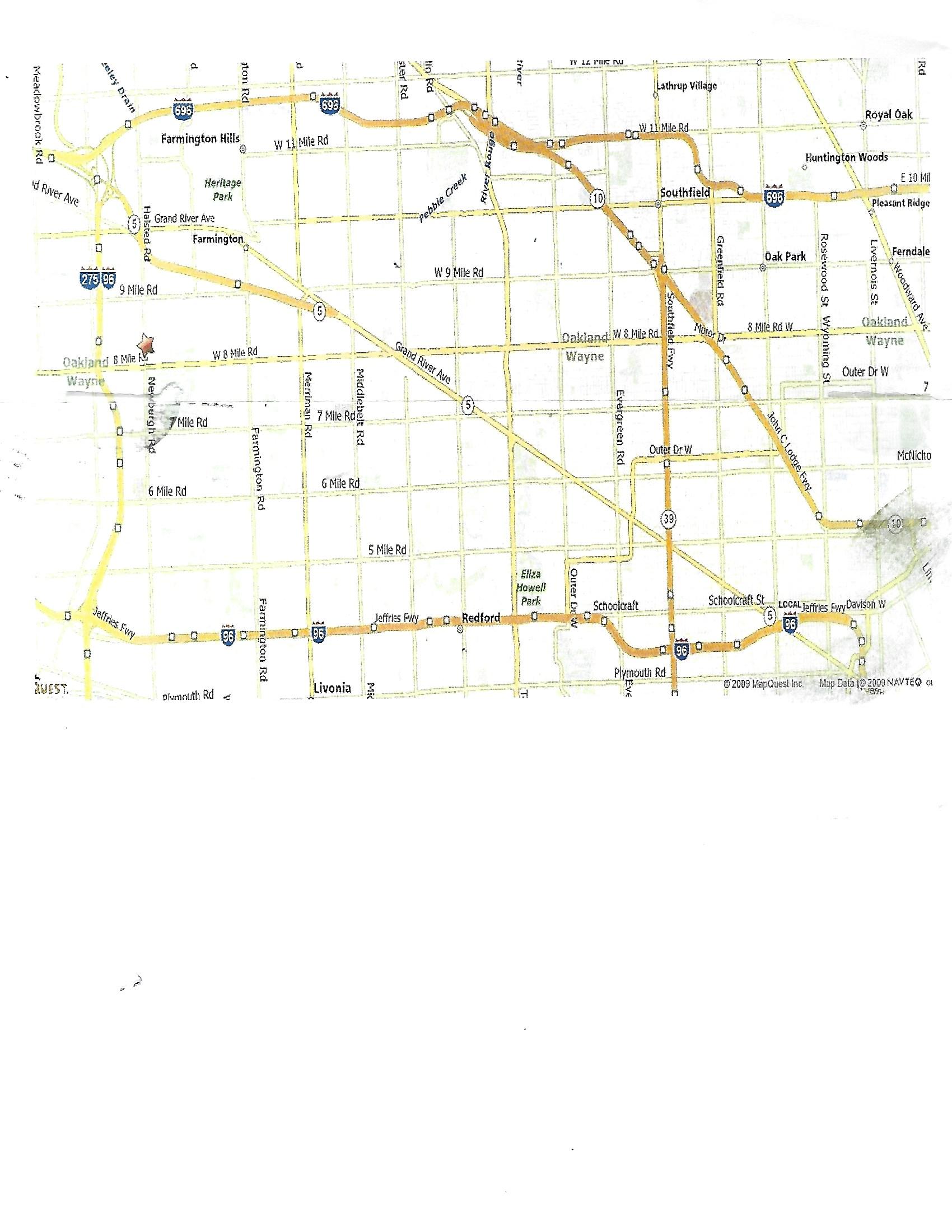 Lee map | CCCA - Michigan/Ontario Region