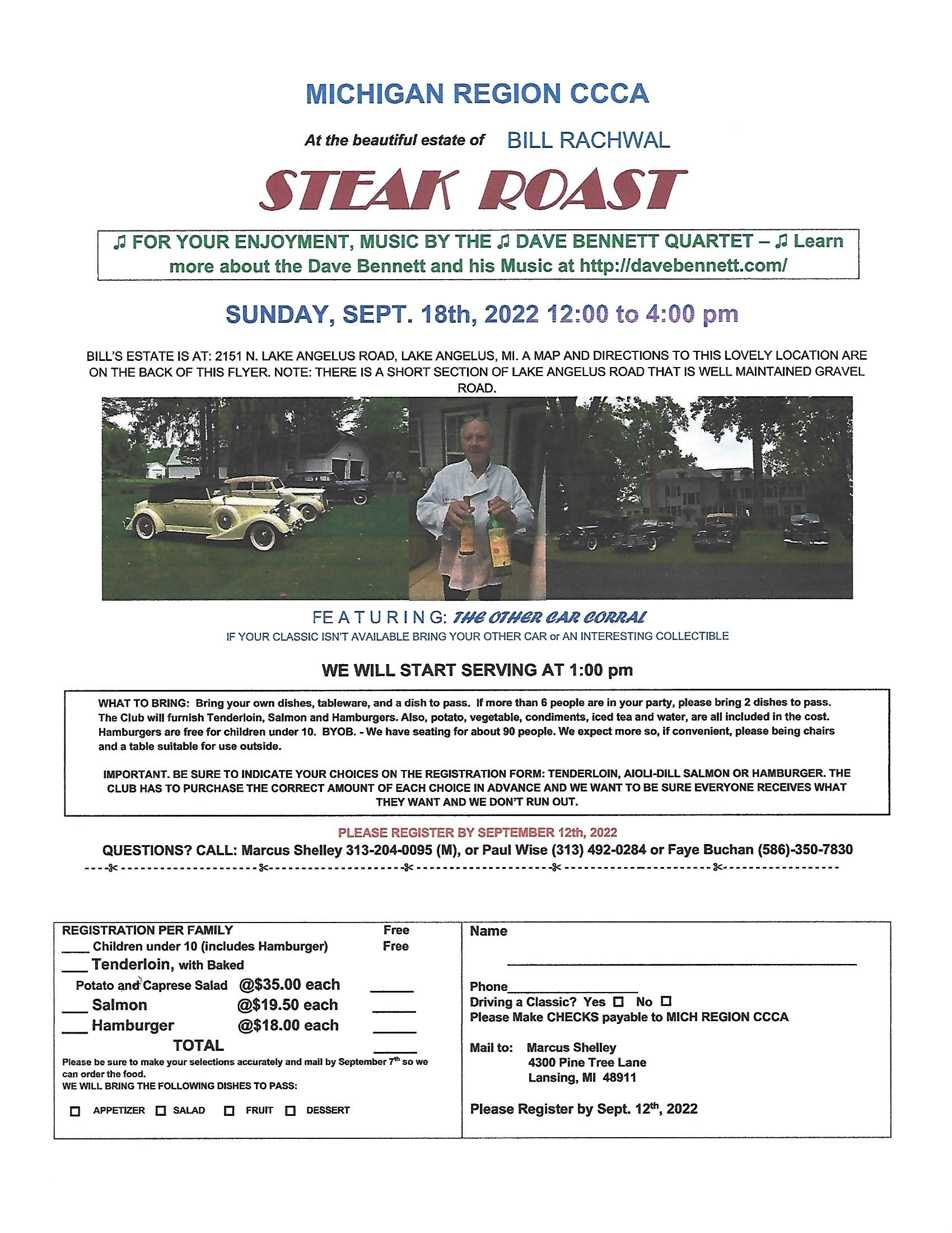 revised flyer | CCCA - Michigan/Ontario Region