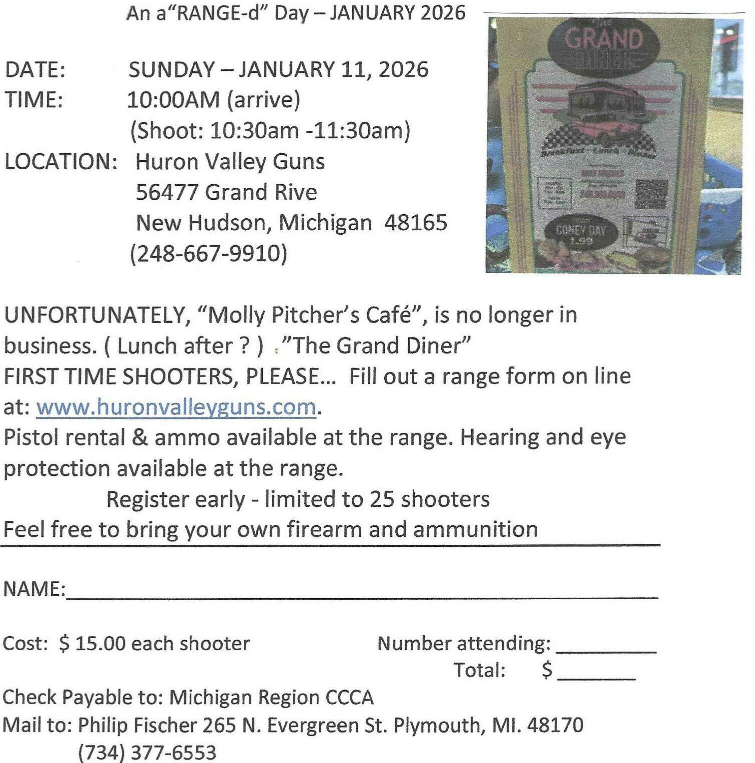 2026 Range Flyer 2 | CCCA - Michigan/Ontario Region